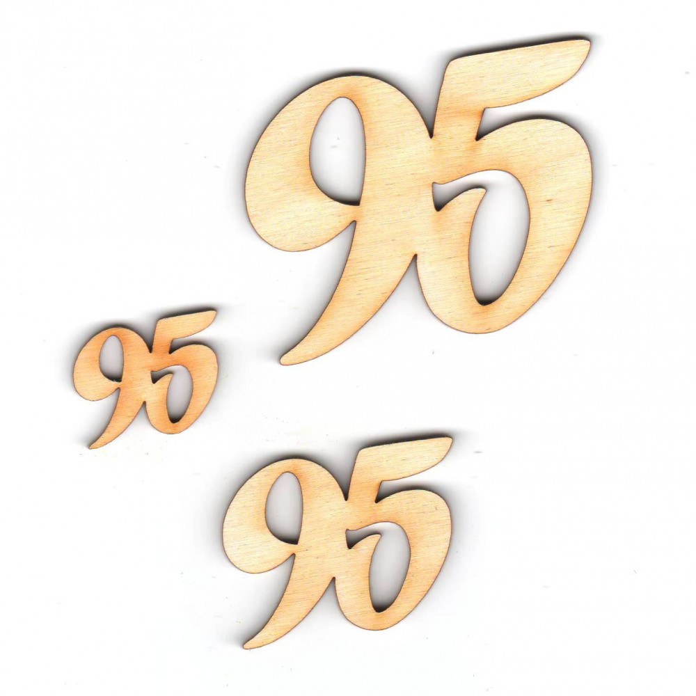 Geburtstagszahl "95" 33mm