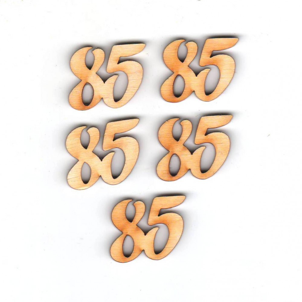 Geburtstagszahl "85" 21mm